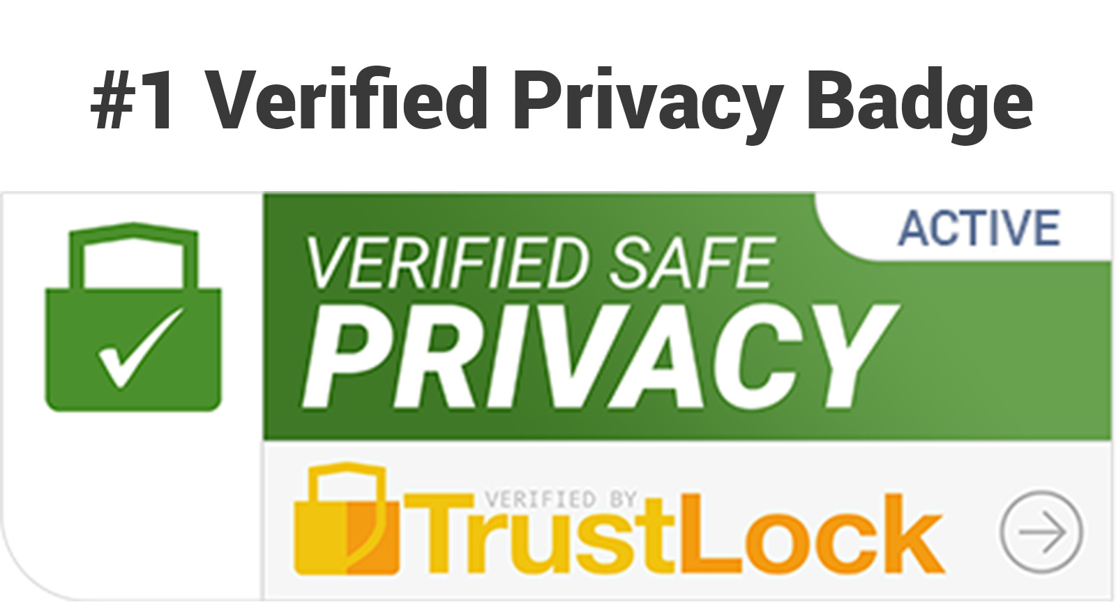 Verified Privacy Trust Badge - Trust Lock